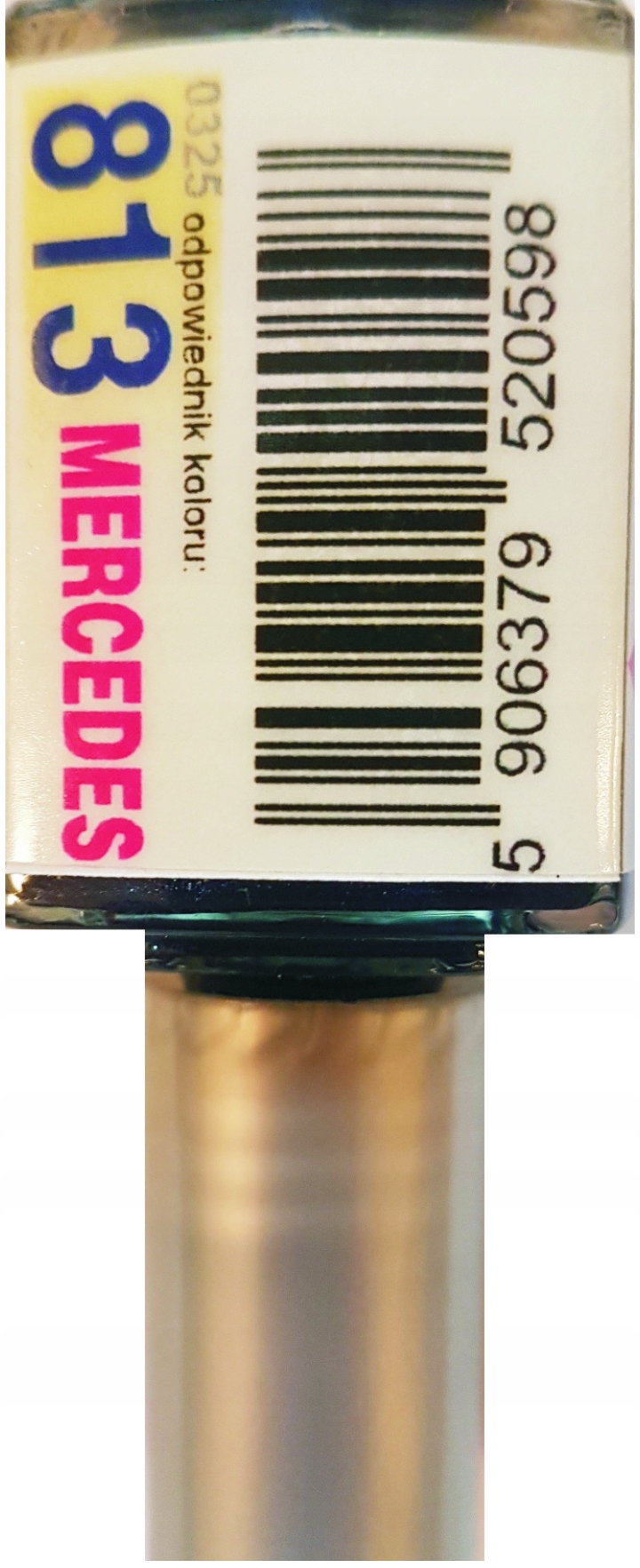 MERCEDES 813 GALAXY BLUE LAKIER SAMOCHODOWY ZAPRAWKA DO RYS 10 ML ARA ...