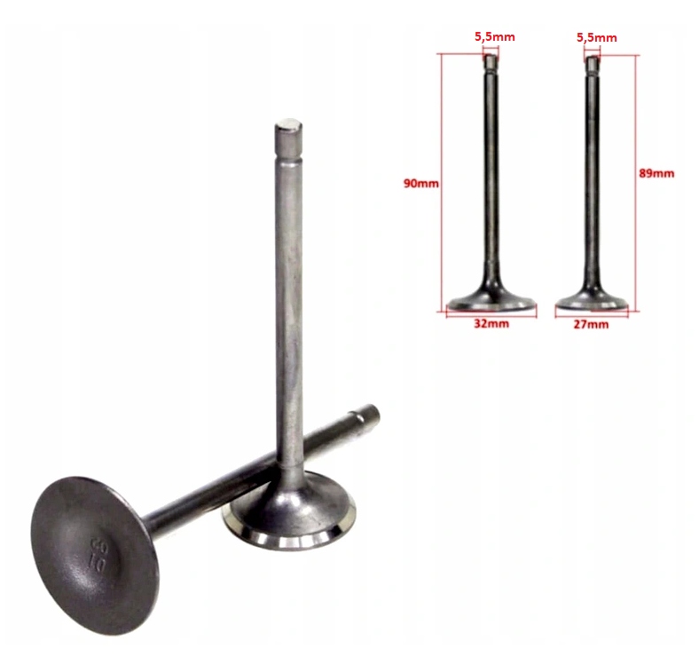 Sací a výfukové ventily - Allegro