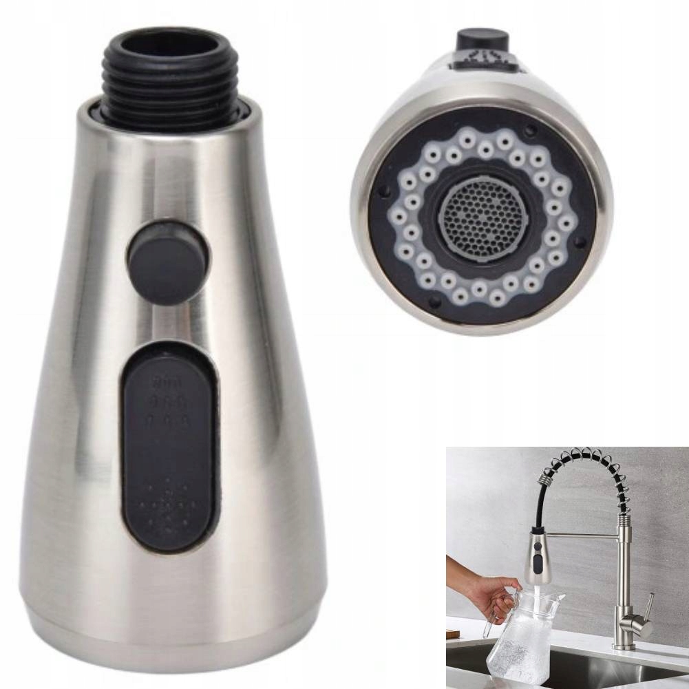 KUCHENNA KOŃCÓWKA PRZEDŁUŻKA DO KRANU 2TRYBY PERLATOR ADAPTER ...