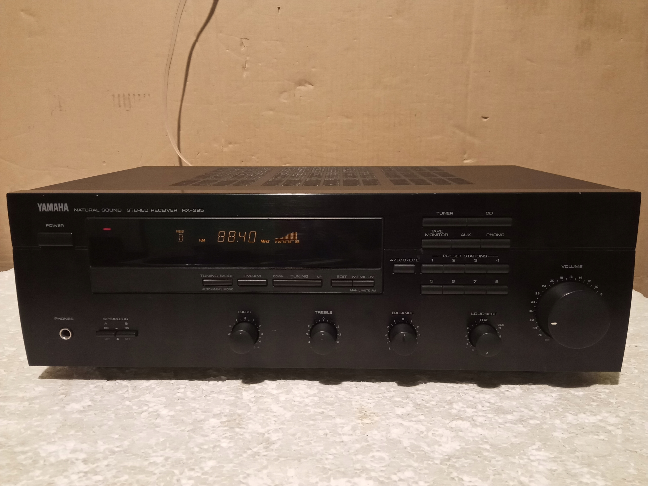 Amplituner Yamaha RX-395 2.0 czarny • Opinie - Allegro