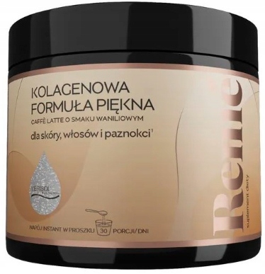 REME REME Kolagen do picia w proszku formuła piękna o smaku waniliowym ...
