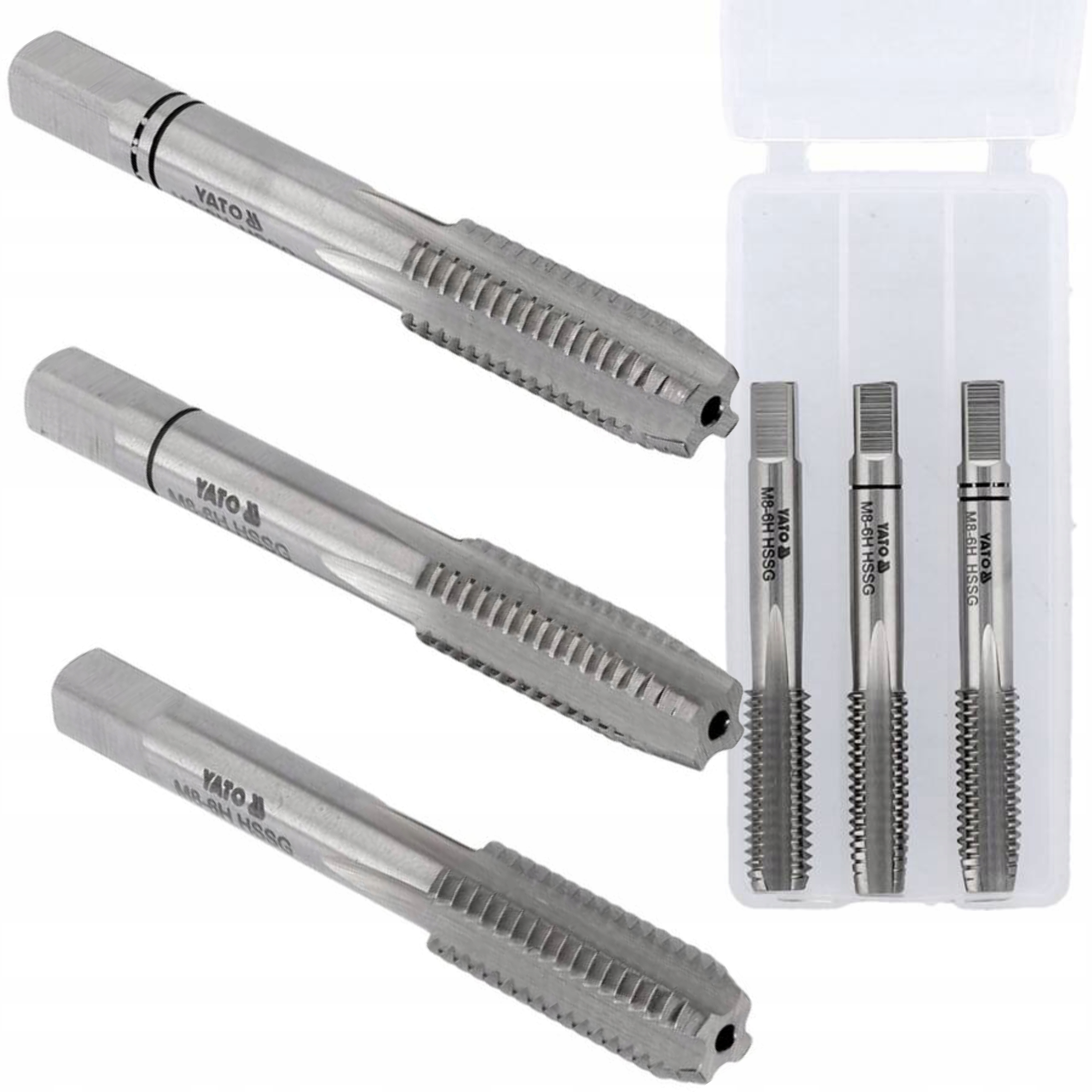 YATO GWINTOWNIK RĘCZNY HSS M2, M20, 3 SZT YT-2943 5906083929434 za 159.90PLN z Białystok ...