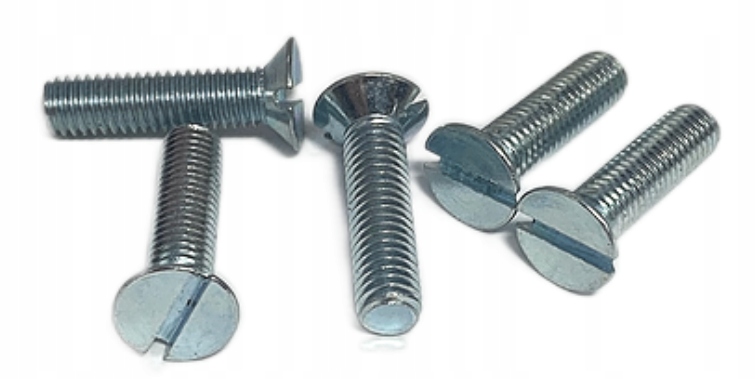 M4x8 DIN 963 Wkręt do metalu stożek OC 50szt (M4x8 DIN 963) • Cena, Opinie • Gwoździe, wkręty ...