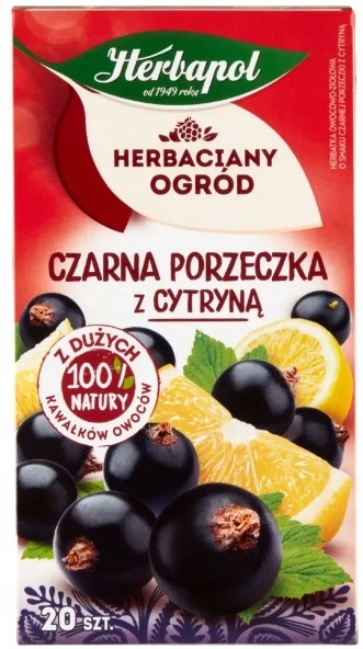 Herbata Herbapol Czarna Porzeczka z Cytryną 20 tor 12620294373 - Allegro.pl Herbata Herbapol Czarna Porzeczka z Cytryną 20 tor 12620294373 - Allegro.pl