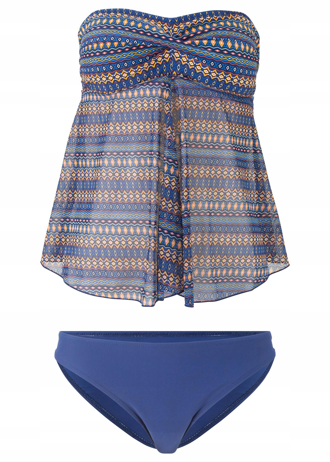 40 Rainbow TANKINI Z TOPEM BANDEAU 2 CZĘŚCI eek 14850510137 - Allegro.pl