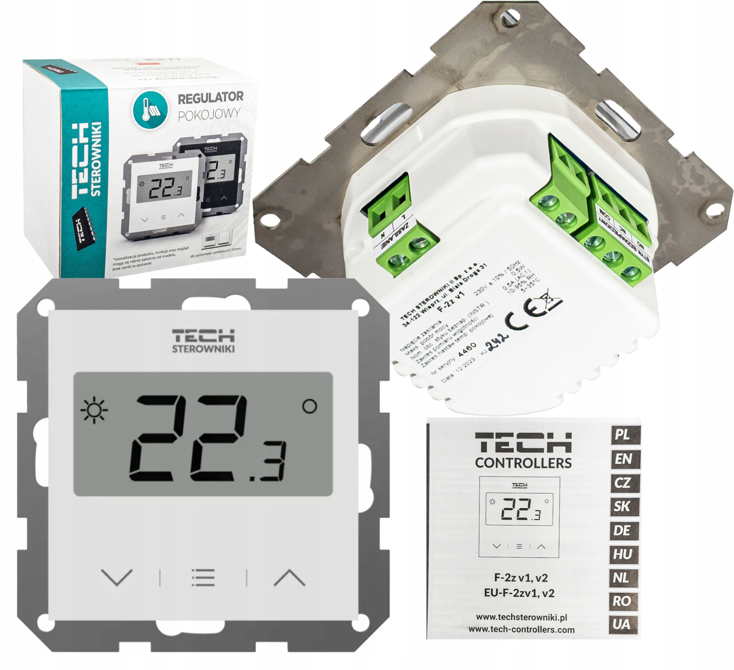 Izbový regulátor Tech Sterowniki F-2z V1 - Allegro