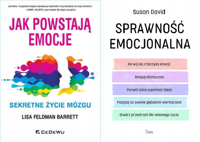 Sprawność emocjonalna + Jak powstają emocje (13540016322) | Książka Allegro