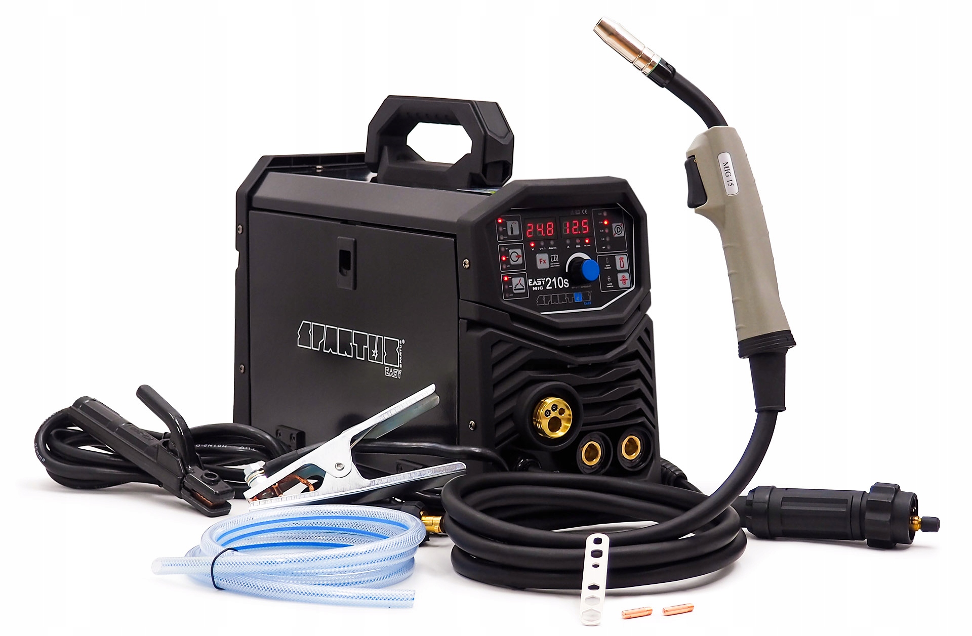 Spawarka MIGOMAT Spartus EasyMig 210S Synergia 200A MMA TIG LIFT 3W1 (5900391242254) • Cena ...
