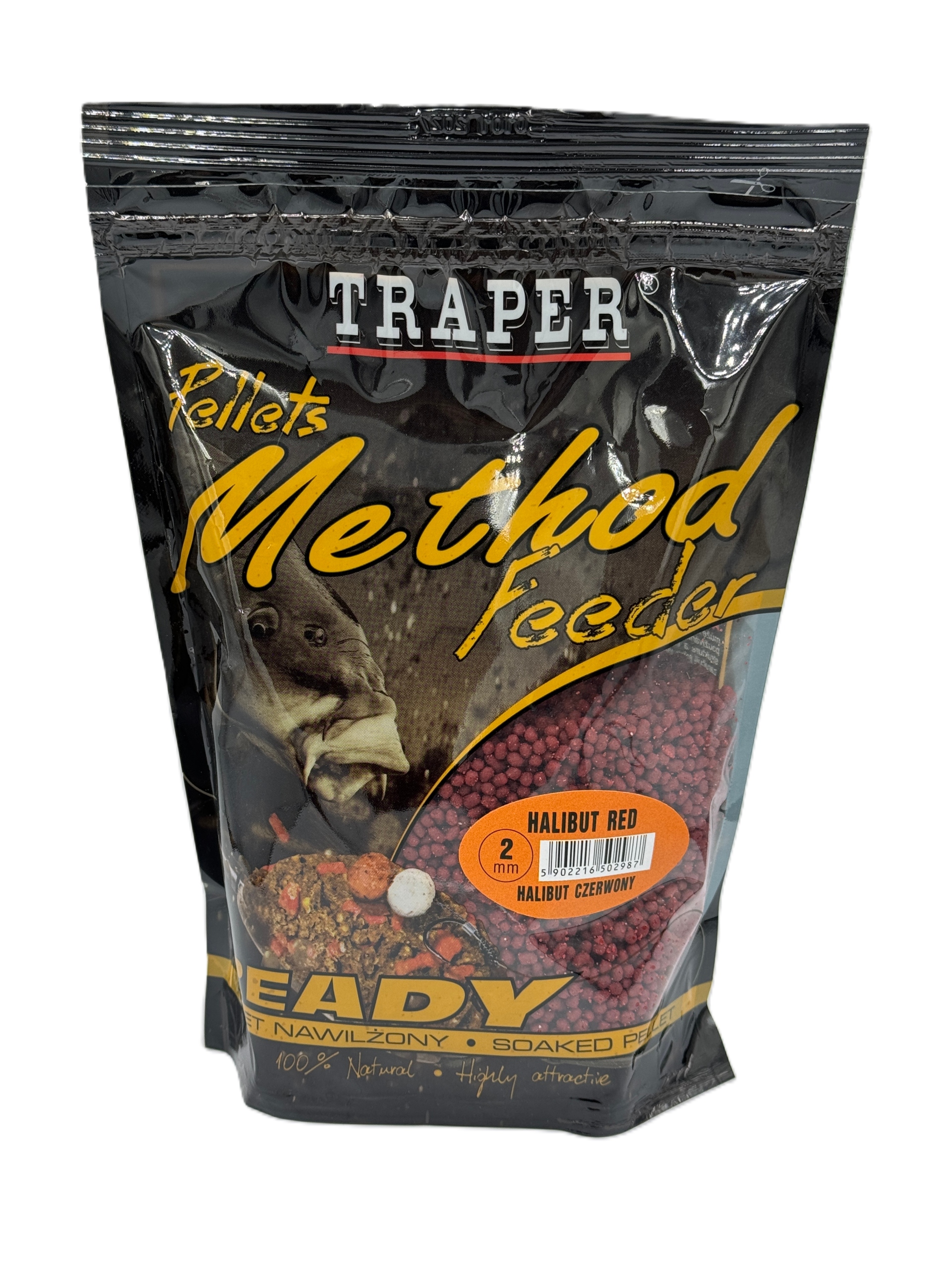 Traper Pellet Method Feeder Ready 2mm Czerwony Halibut 500g - 5902216502987 - 15377838679 - Allegro
