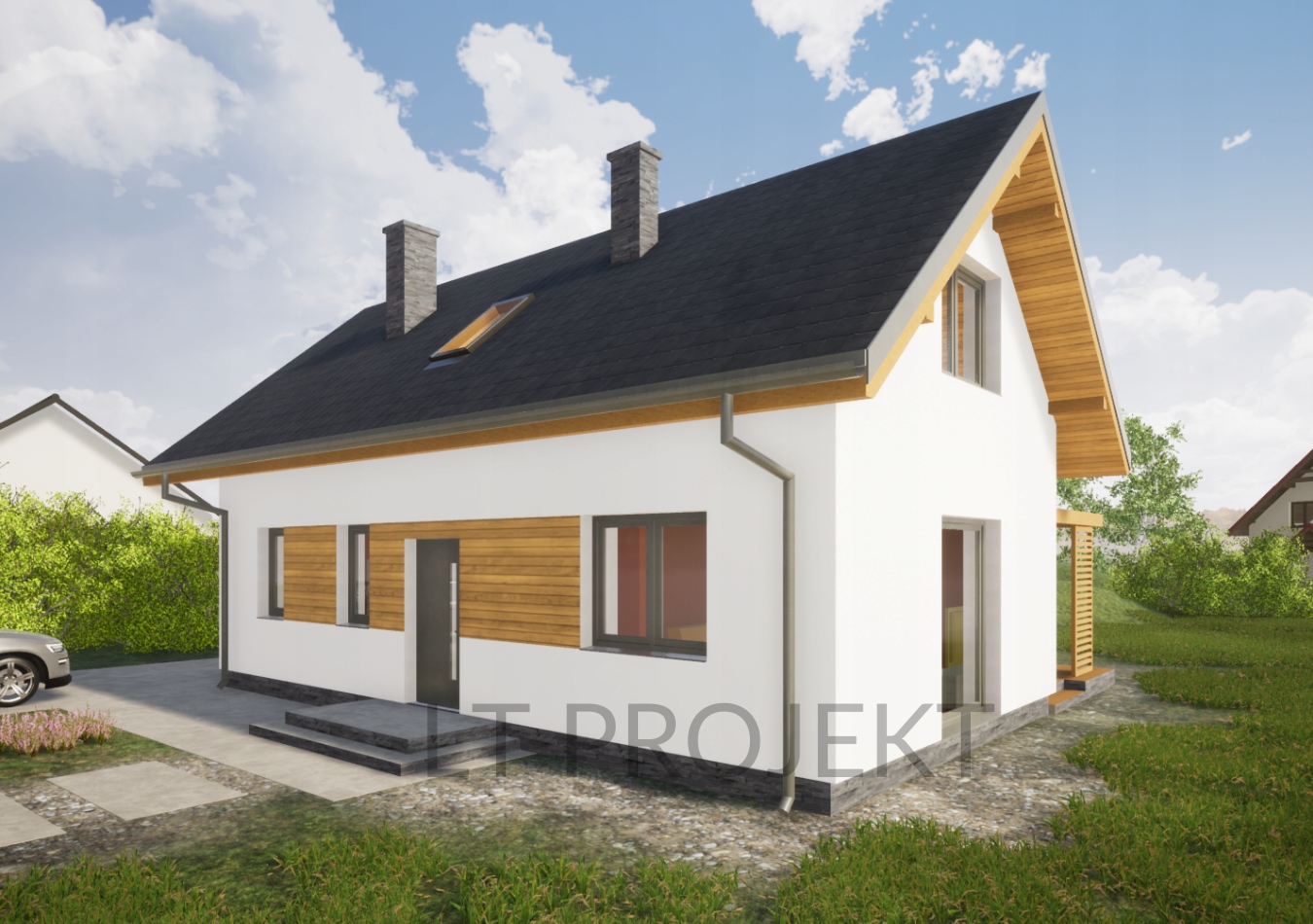 Prosty projekt domu do 70 m2 dom na zgłoszenie (Prosty projekt) • Cena, Opinie • Domki ...