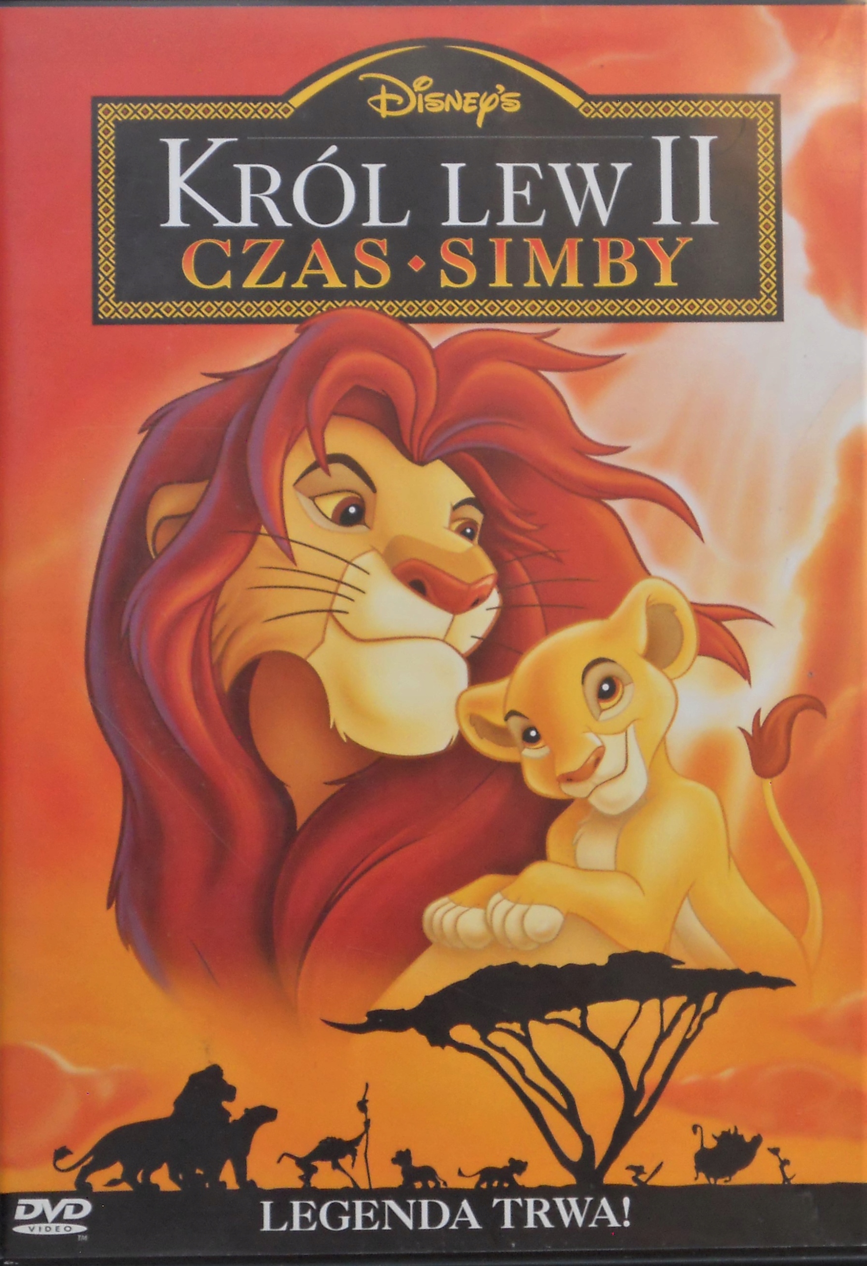 KRÓL LEW 2 - CZAS SIMBY LEGENDA TRWA - Disney 12804884350 - Sklepy ...
