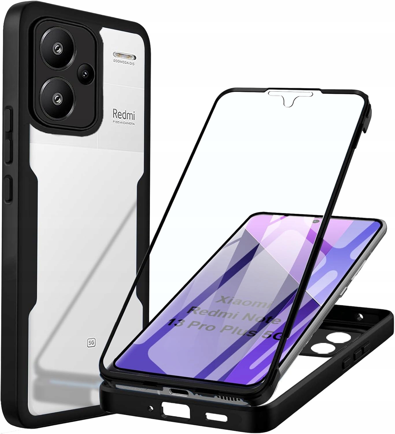 ETUI PANCERNE 360° - WBUDOWANE SZKŁO - DO XIAOMI REDMI NOTE 13 PRO PLUS ... ETUI PANCERNE 360° - WBUDOWANE SZKŁO - DO XIAOMI REDMI NOTE 13 PRO PLUS ...