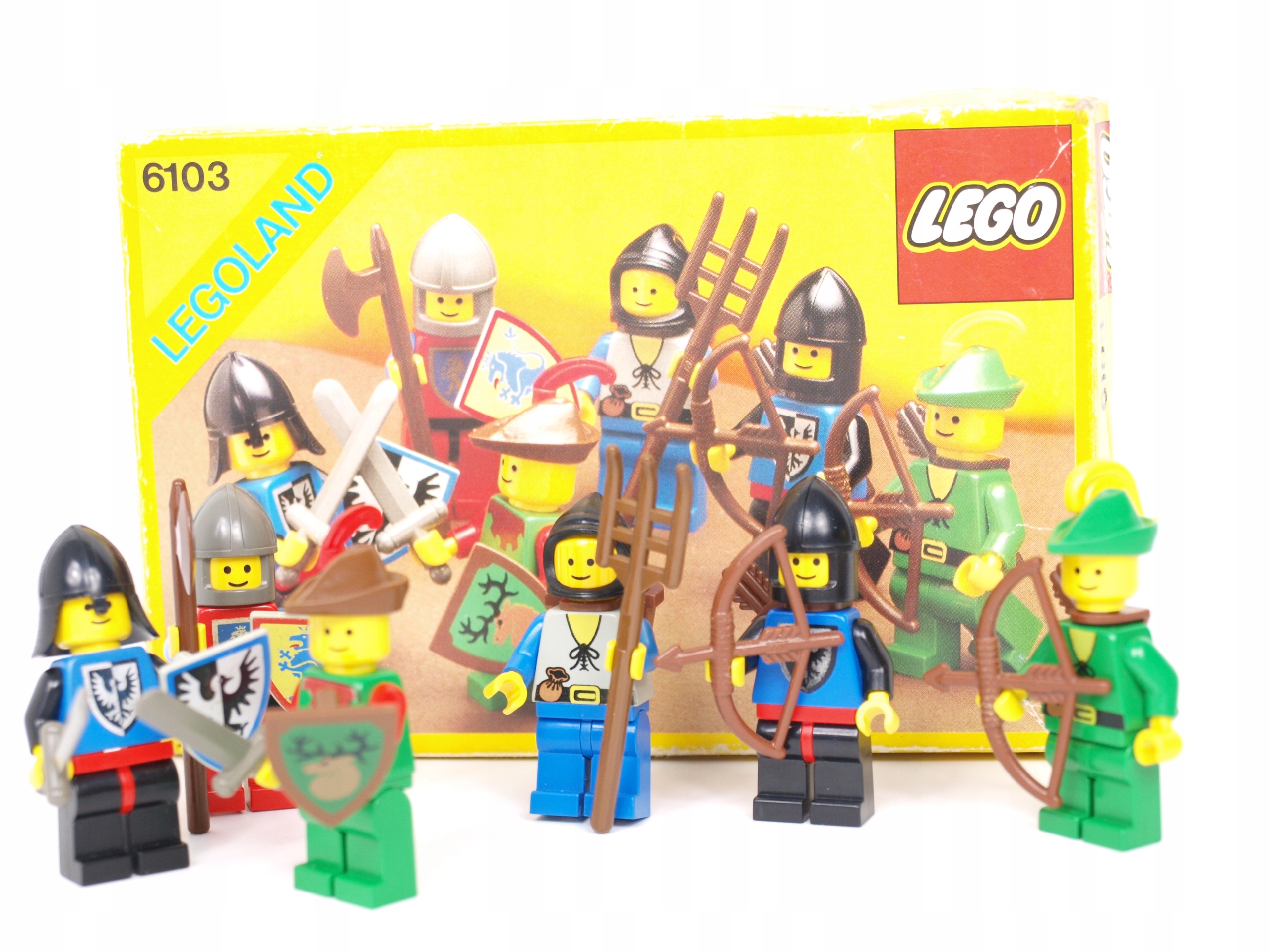 LEGO Lata 80 Legoland 6103 Castle Minifigurki /2 13097824792 - Allegro.pl