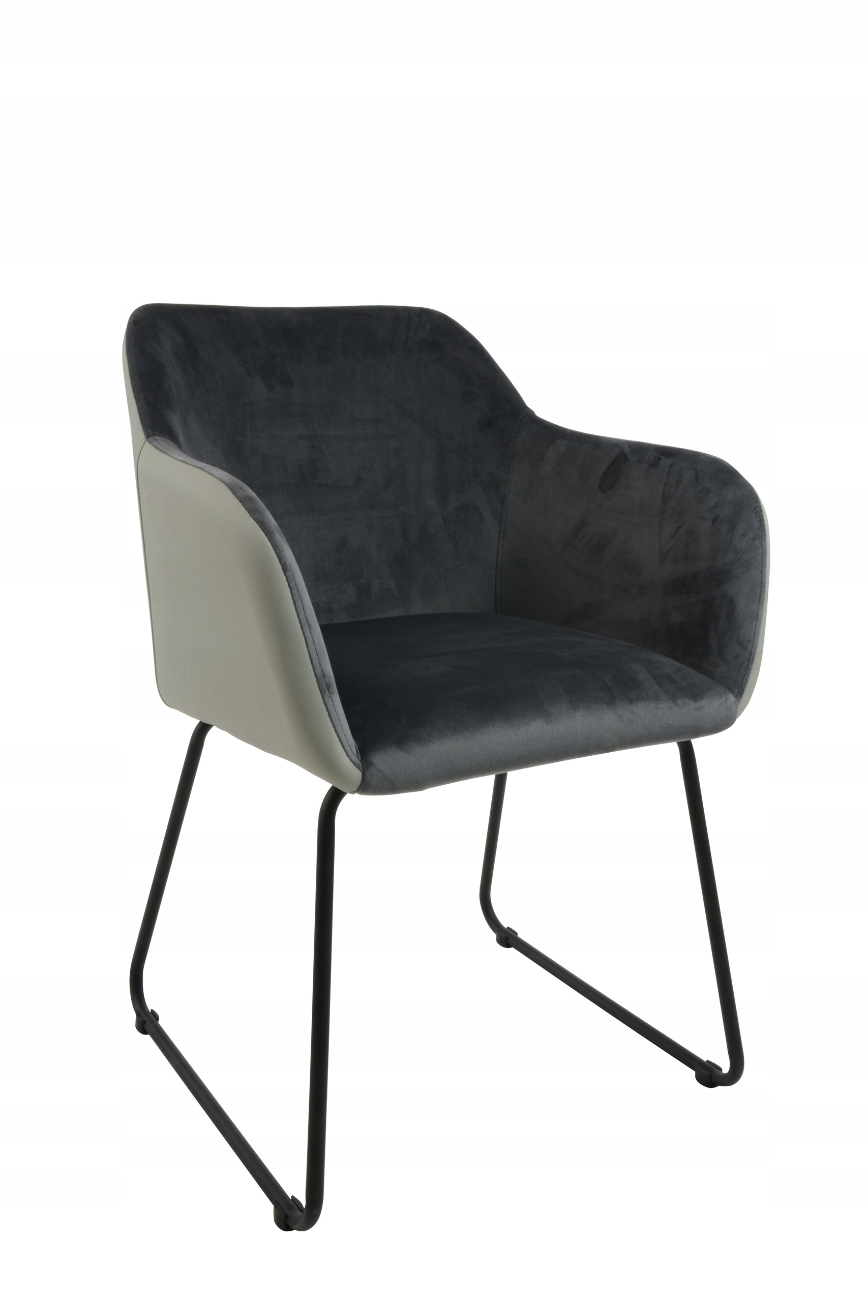 Fotel Dankor Design Neapol welur Szary / Eco (5903714042722) • Cena ...