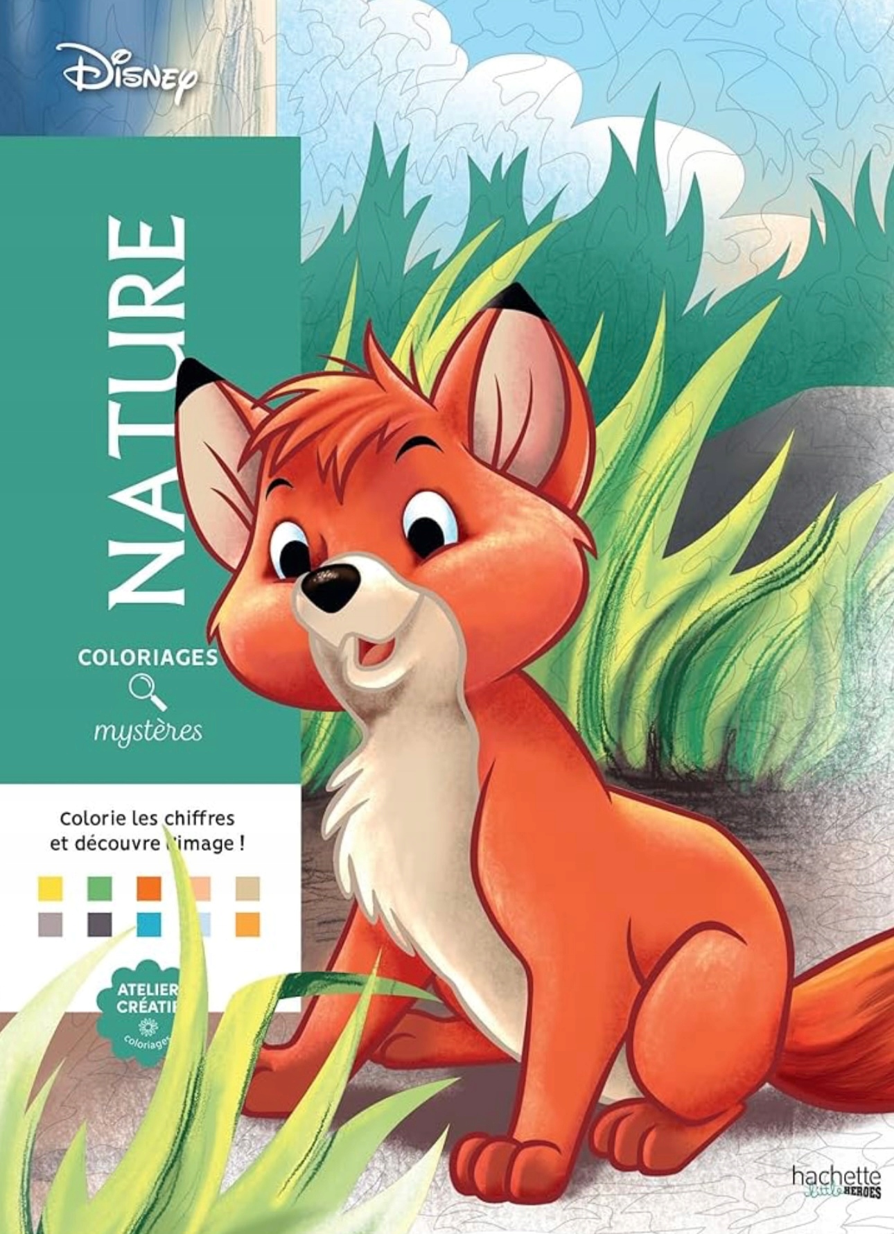 Kolorowanki po numerach - Coloriages mystères Disney - Nature ...