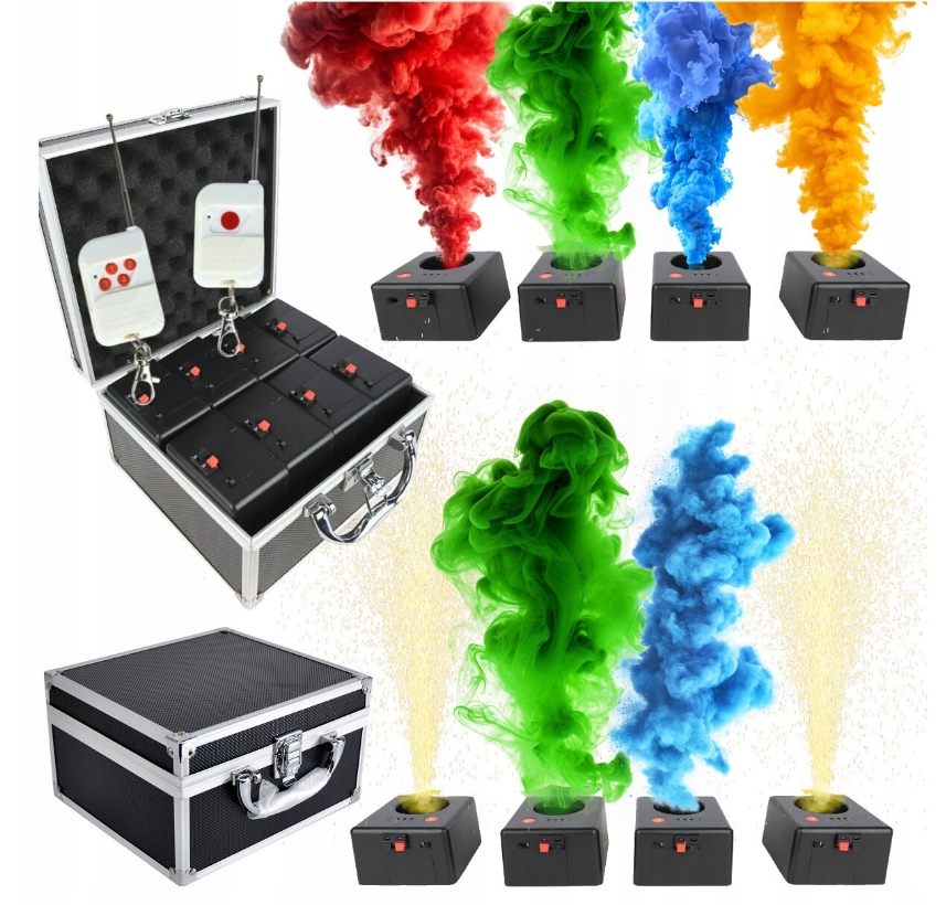 SYSTEM ZDALNEGO ODPALANIA FANTANN ISKIER -ZESTAW 8 ODBIORNIKI 2 PILOTY ...