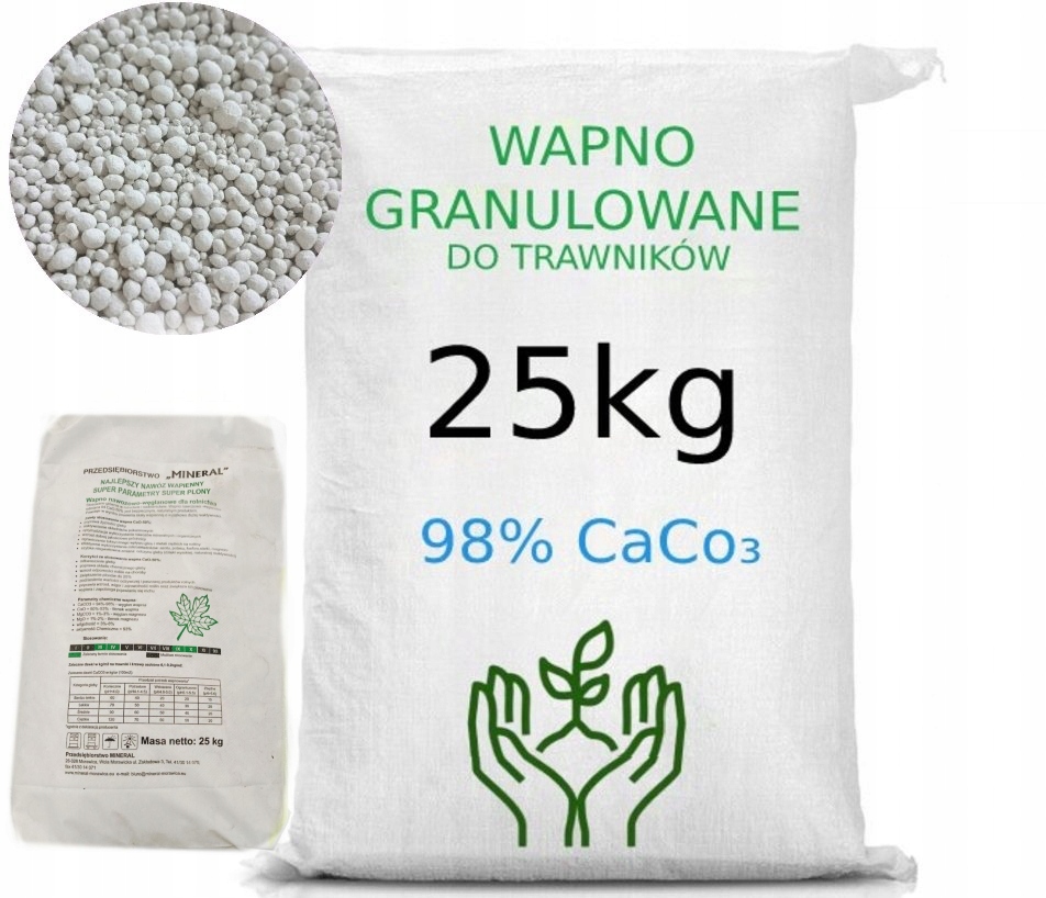 Wapno Granulowane - Nawozy - Niska cena na Allegro