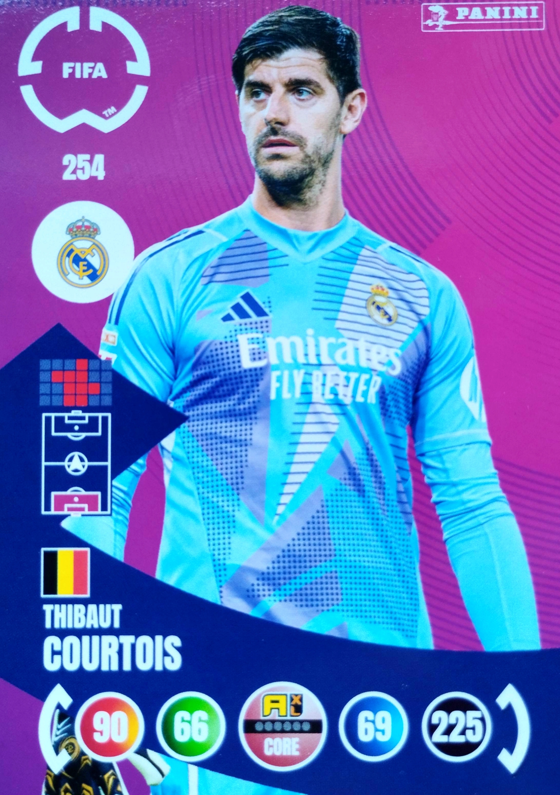 FIFA CLUB WORLD CUP 2025 TEAM MATE BASE 254 THIBAUT COURTOIS Real ...