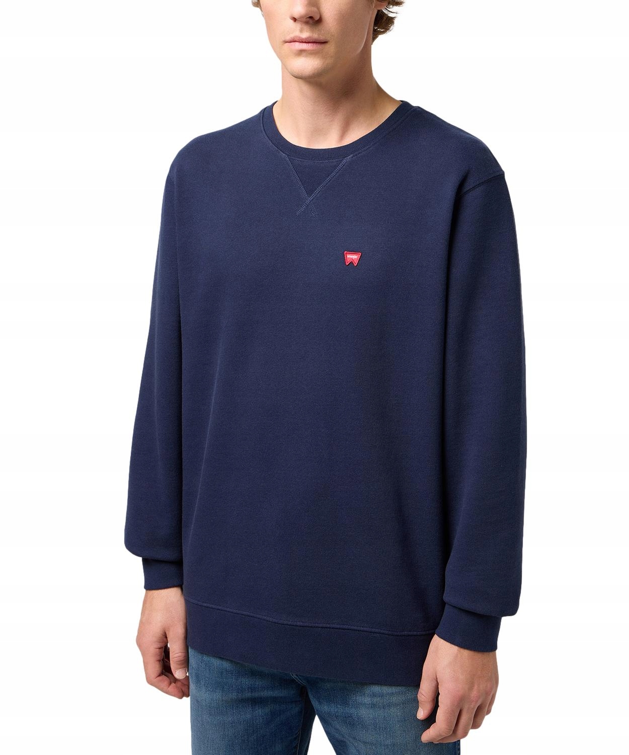 Męska Bluza WRANGLER SIGN OFF CREW M (5401019845494) • Cena, Opinie ...