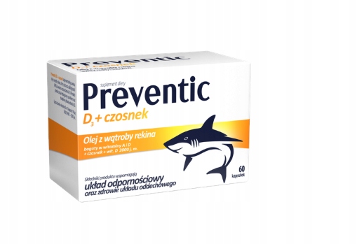 Preventic D3 60 kaps. (3701578232417) • Cena, Opinie • Odporność ...