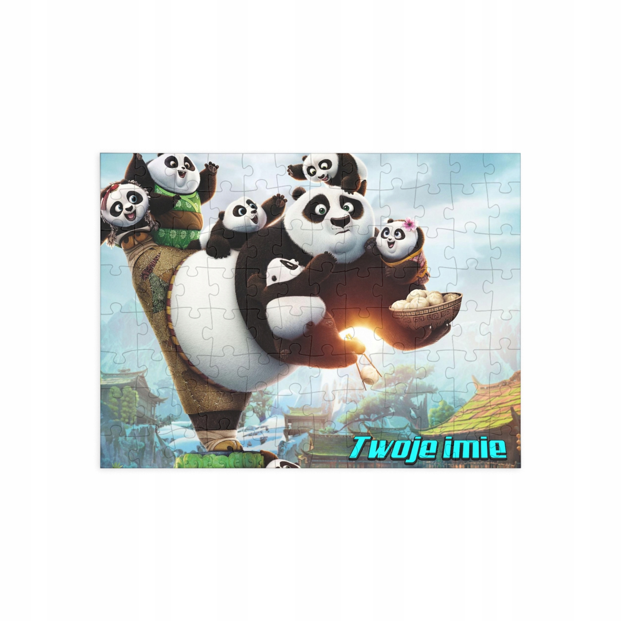 Puzzle seled Kung Fu Panda 70 elementów Kung Fu Panda seled11 ...