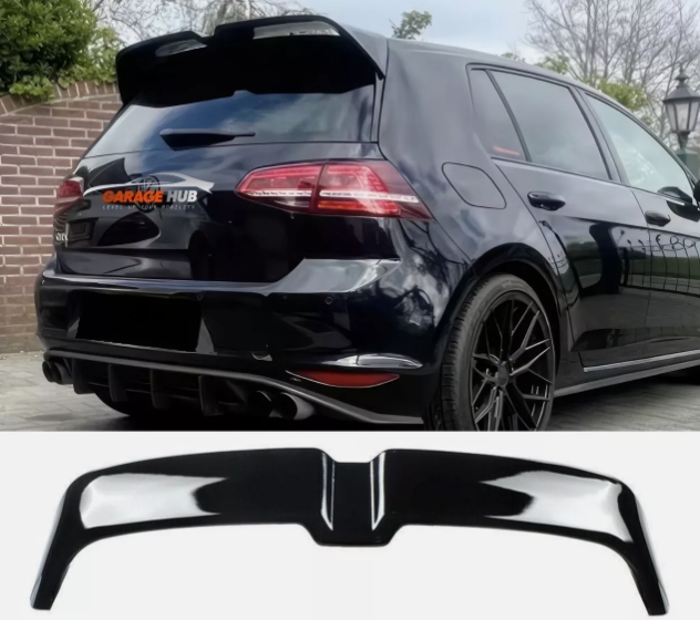 LOTKA SPOILER LOTKA GOLF 7 7.5 STANDARD OETTINGER CZARNY POŁYSK ...