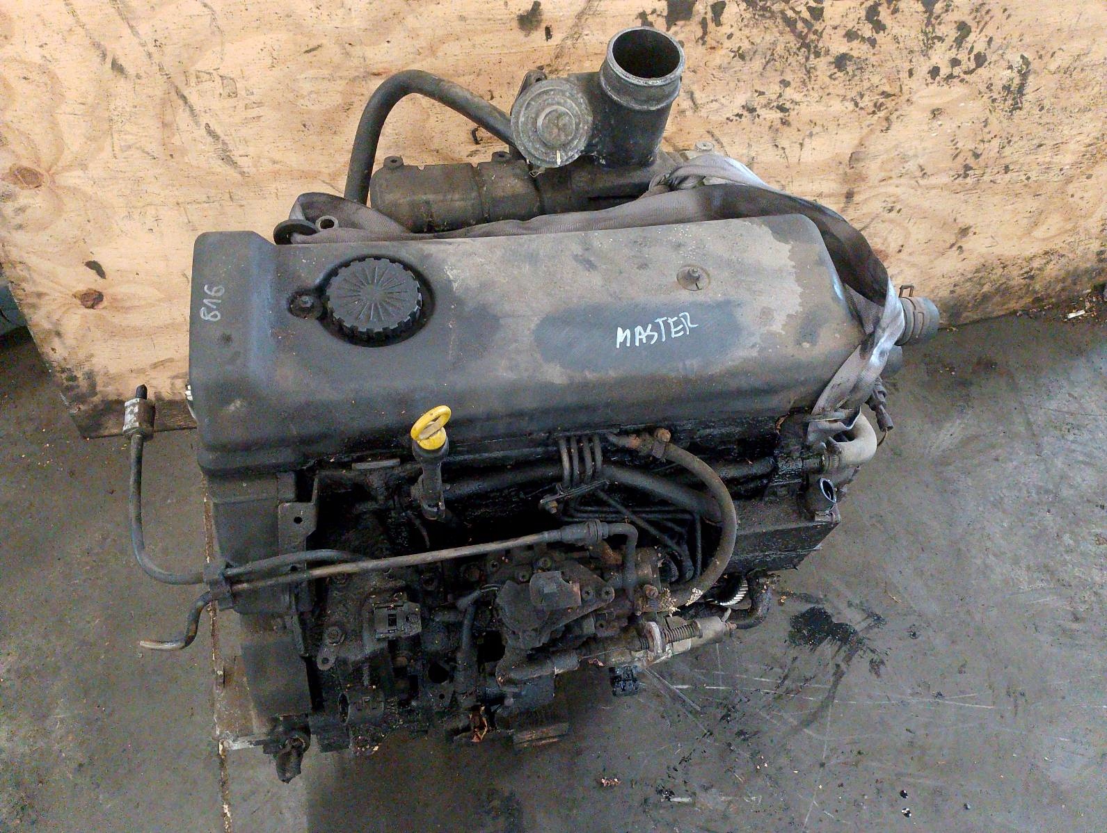 SILNIK DIESEL + UKŁAD WTRYSKOWY RENAULT MASTER II 2.5 D S8U770 za z ...