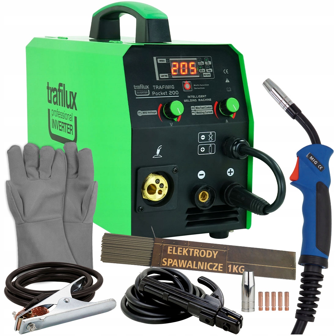 MIGOMAT 200A MIG MAG MMA FLUX invertorová zváračka | KúpSiTo.sk - Tovar ...