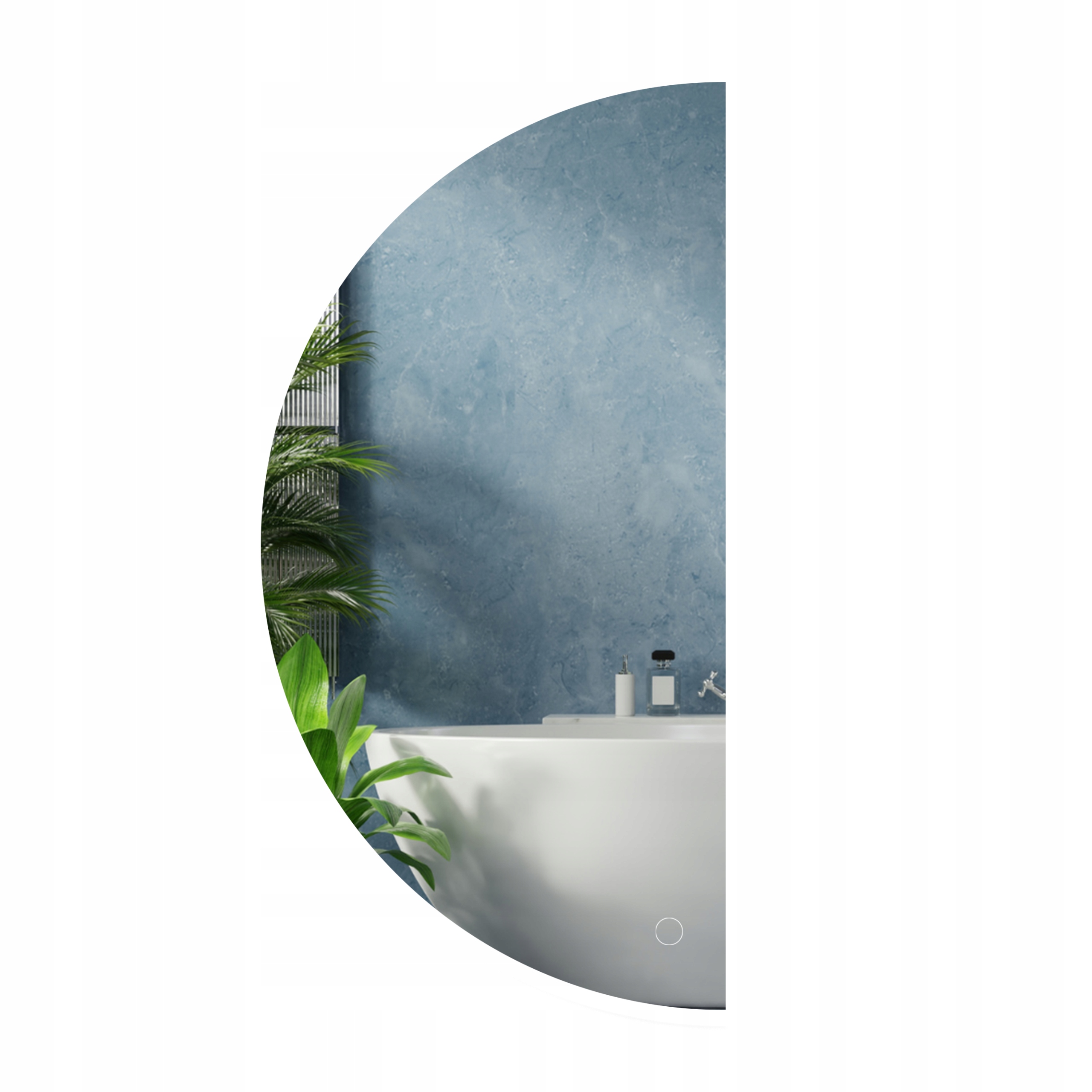 Lustro Led Stojące Okrągłe w Lustra - Największy wybór luster | Allegro