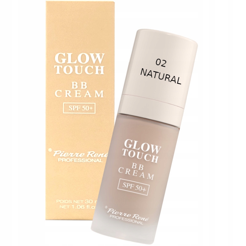 Krem BB Pierre René Glow Touch 02 natural SPF 50+ 30 ml (3666237924594 ...