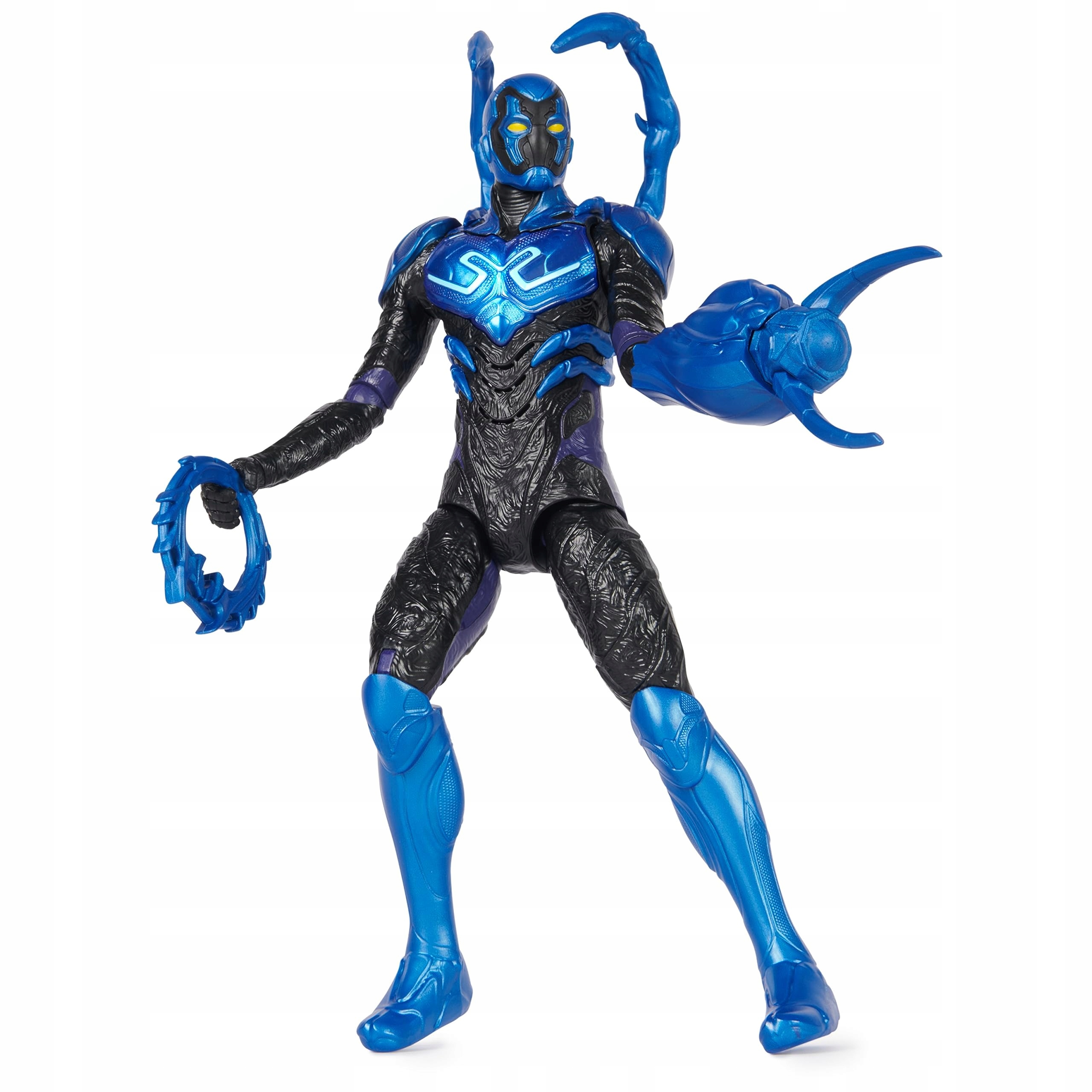 DC Comics, Battle-Mode Blue Beetle Action Figure, 30cm, Lights and ...