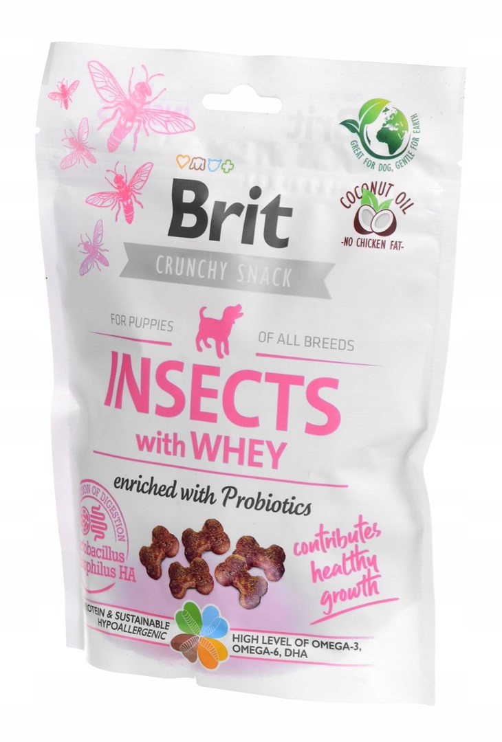 Przysmak Brit Care Dog Puppy Insect 200g (8595602551514) • Cena, Opinie ...
