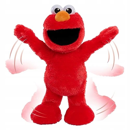 Sesame Street Elmo Slide Plush (0886144534263) • Cena, Opinie ...