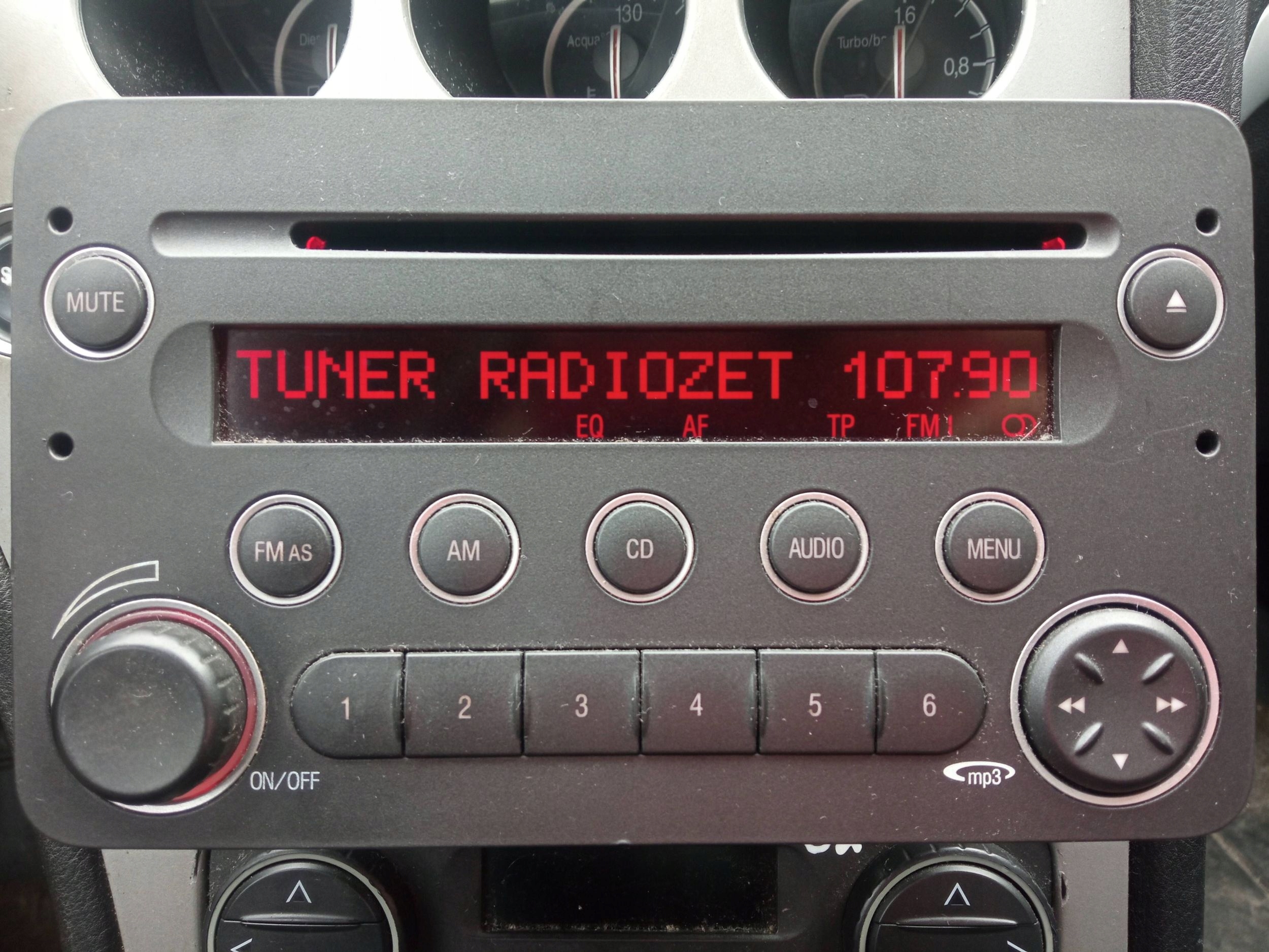 PANEL RADIOODTWARZACZ CD ALFA ROMEO 156 7646303316 BOSCH + KOD za 150 ...