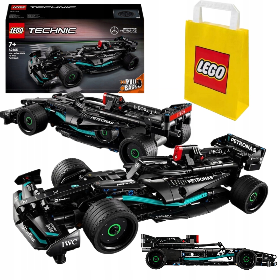 LEGO Technic 42165 Technic 42165 Mercedes-AMG F1 W14 E Performance Pull ...