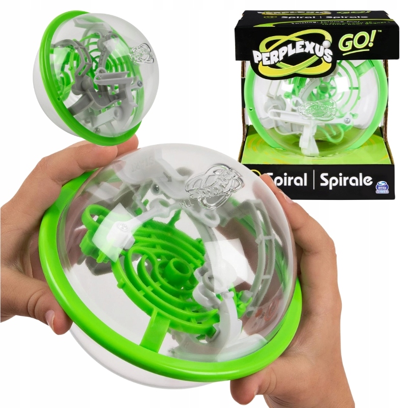 PERPLEXUS GO! LABIRYNT KULKOWY 3D GRA ZRĘCZNOŚCIOWA SPIRALA ZIELONY 8+ (778988331156) • Cena ...