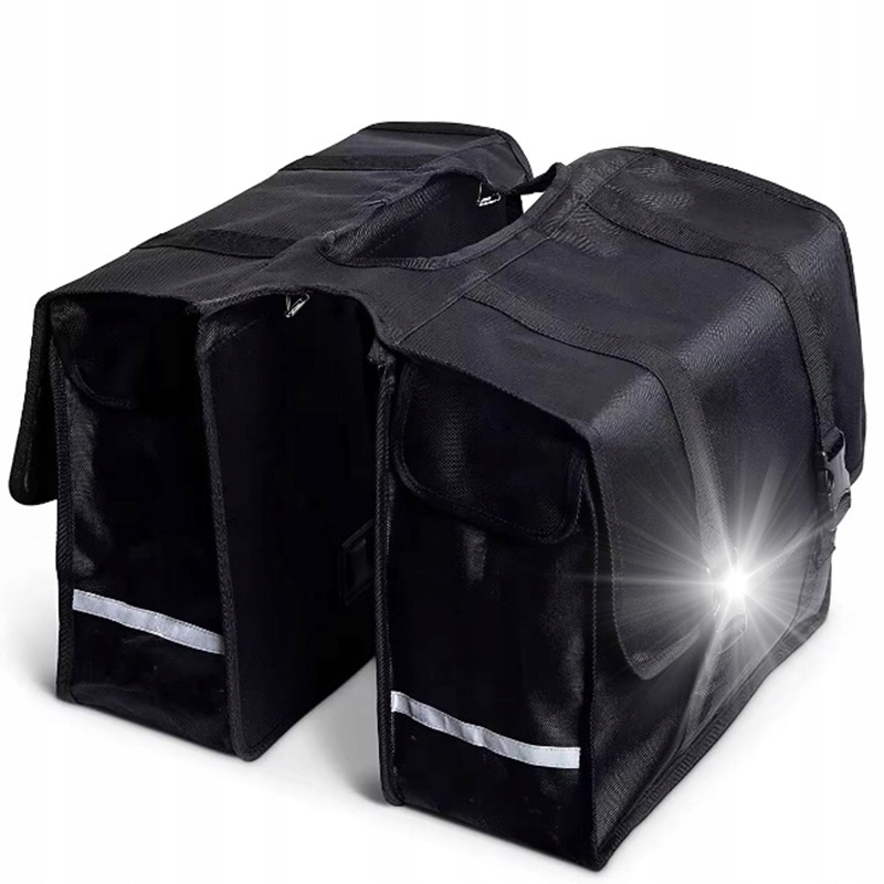 SAKWA TORBA ROWEROWA NA BAGAŻNIK ROWEROWY (28 L) TYLNA SAKWY TORBY ...