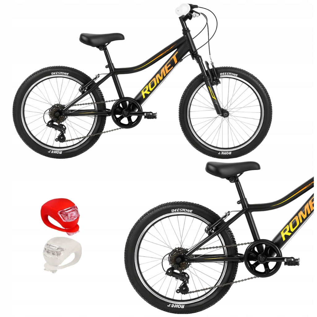 Rower dziecięcy Romet Rambler 20 Kid 2 2022 czarny - 5907782798772 ...