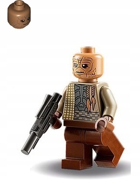 Купить Lego Star Wars Weequay Guard sw1197 + Оружие — 75326: отзывы ...