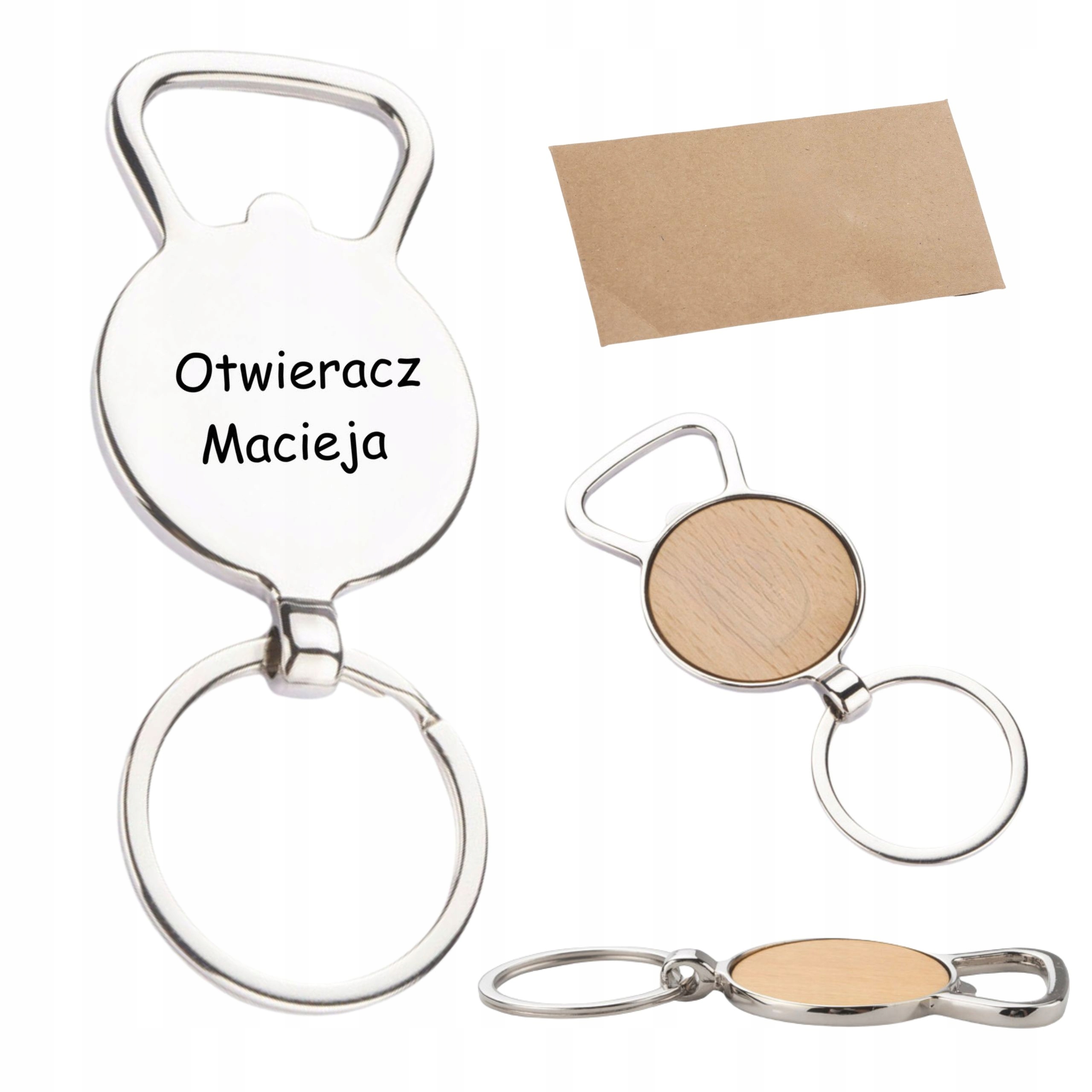 Brelok bez wzoru metal TOFTOM • Cena, Opinie • Breloki 15355740922 • Allegro