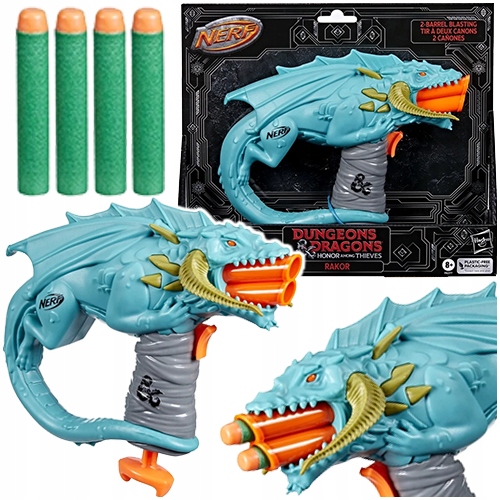 NERF DUNGEONS AND DRAGONS RAKOR DND HASBRO STRZAŁKI PISTOLET BLASTER za ...