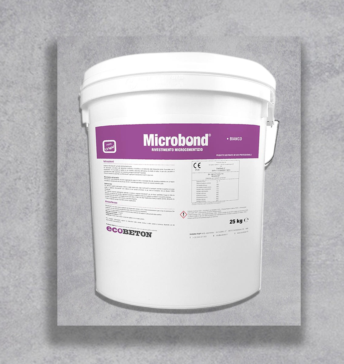 Tynk Ecobeton Microbond_w 25 kg (608597643961) • Cena, Opinie • Tynki i ...