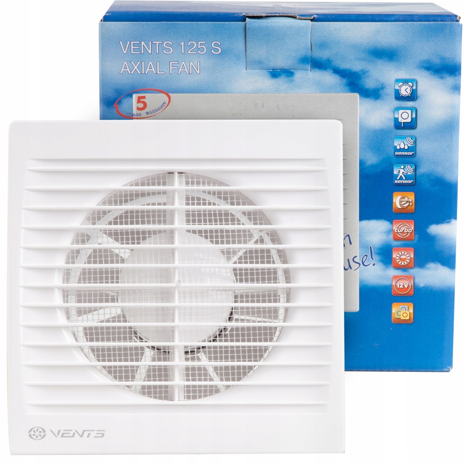 Wentylator łazienkowy Vents 125S 125 mm (4823016208699) • Cena, Opinie • Wentylatory 15224244011 ...