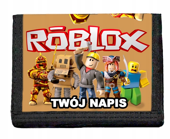 Roblox portfel poliester wielokolorowy - uniseks (5904172885142) • Cena ...