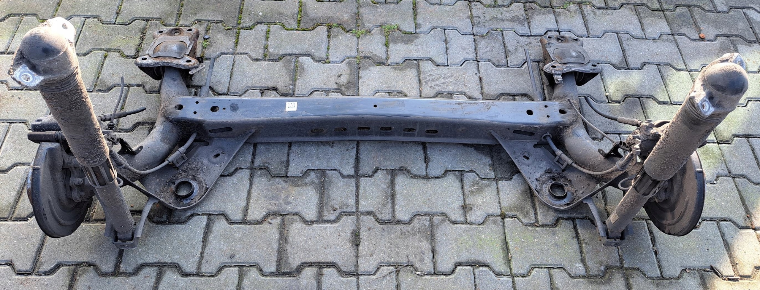 SKODA OCTAVIA III 3 5E HB BELKA OŚ ZAWIESZENIE TYŁ KOMPLETNE # za 899 ...