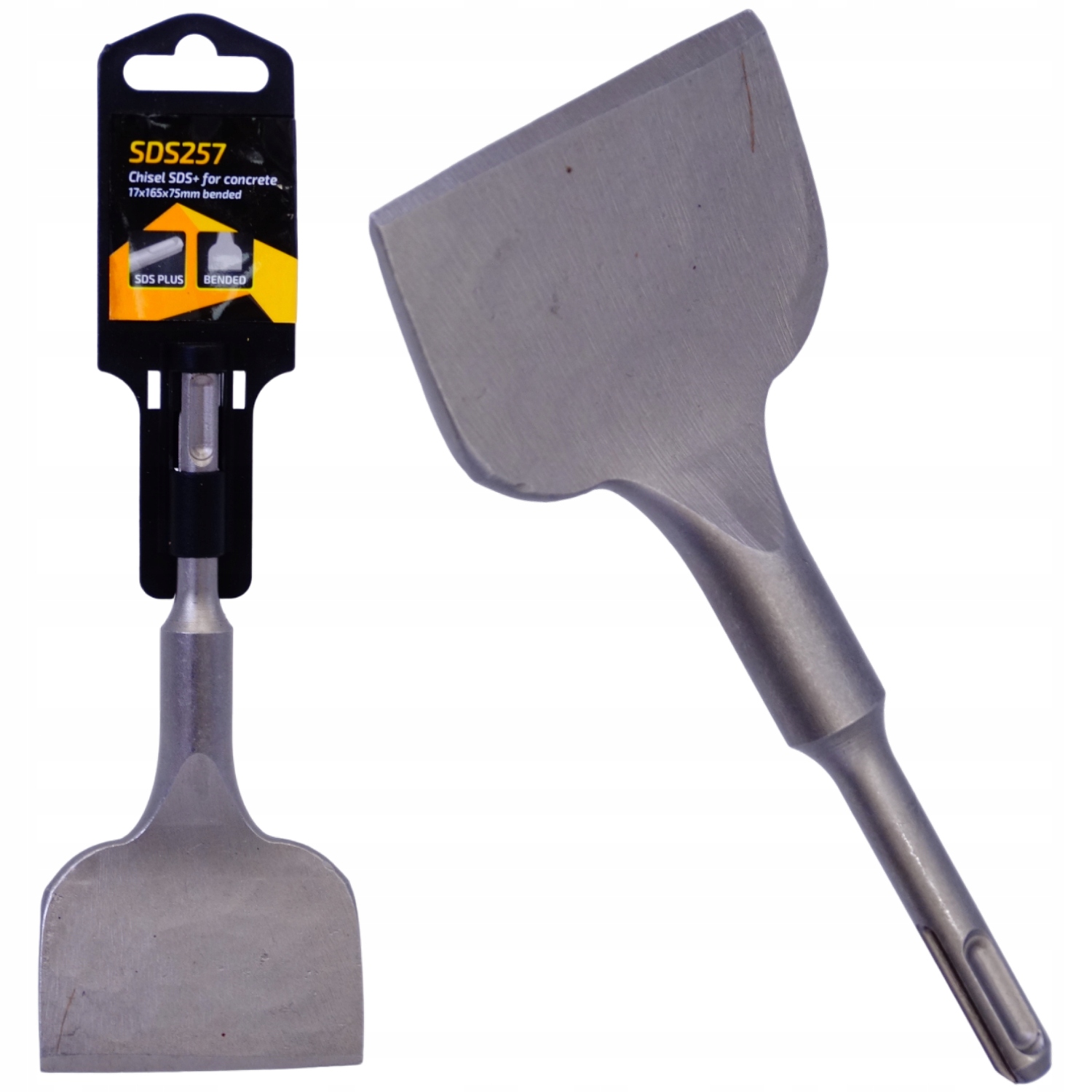 DŁUTO SDS PLUS SZEROKIE ODGIĘTE PODGIĘTE DO BETONU PŁYTEK SDS+ 165x75mm ... DŁUTO SDS PLUS SZEROKIE ODGIĘTE PODGIĘTE DO BETONU PŁYTEK SDS+ 165x75mm ...