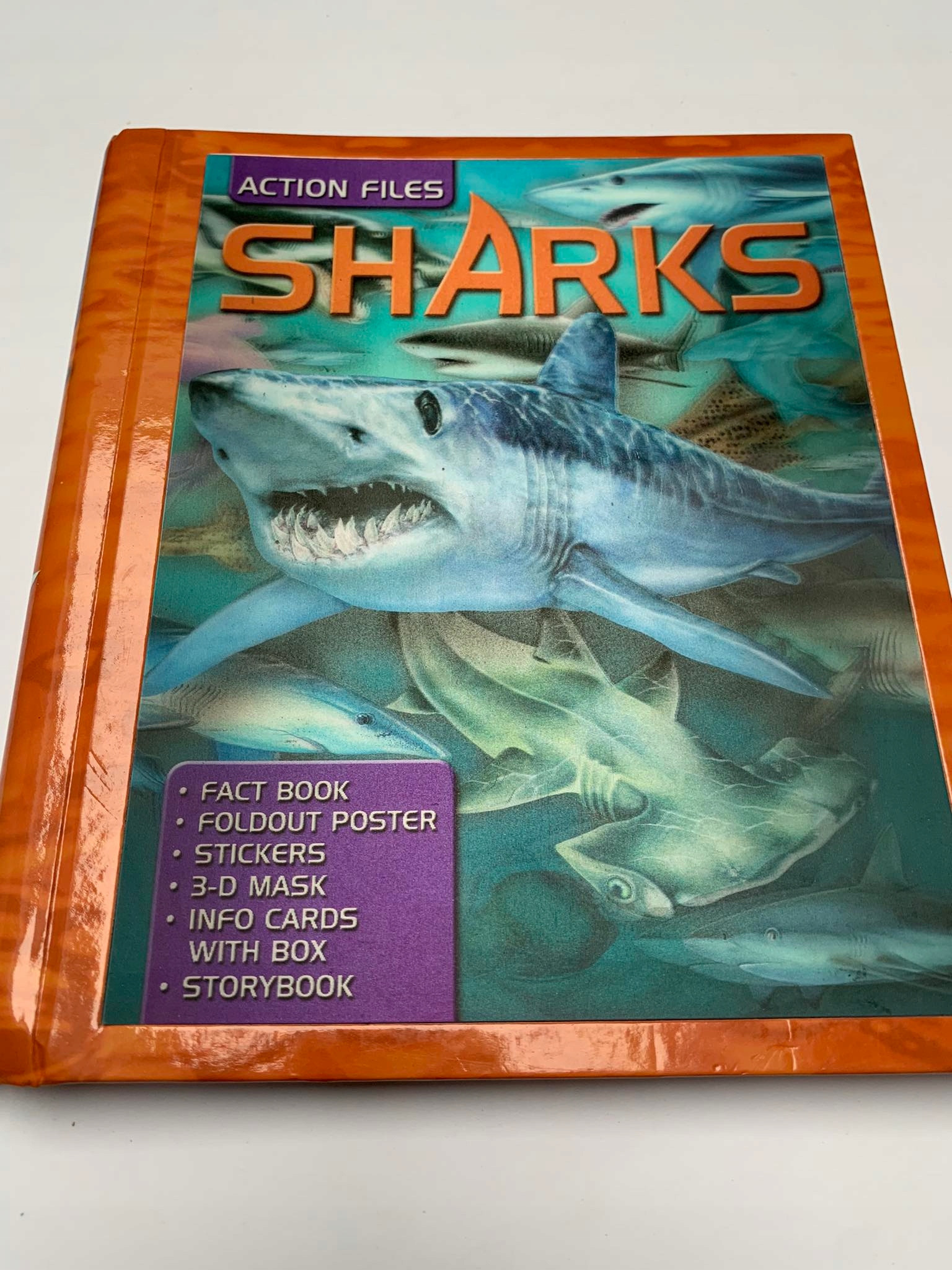 Action Files Sharks Praca zbiorowa Książki dla dzieci (14748940732 ...