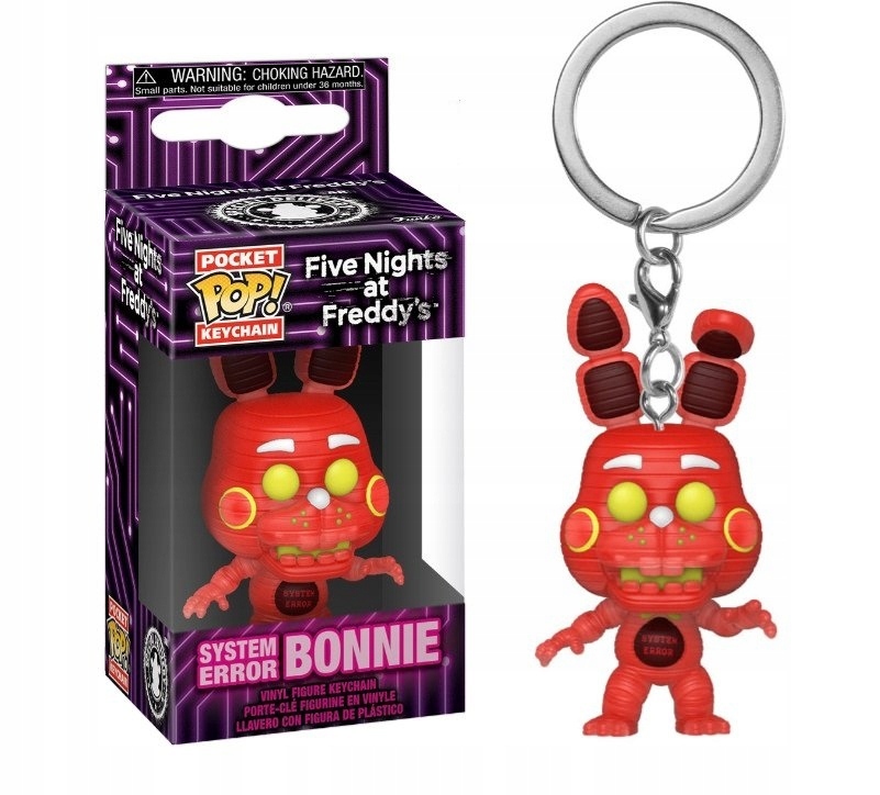 FNAF System Error Bonnie Funko Pop Brelok Pocket 12482374190 - Sklepy ...
