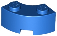 LEGO BRICK - Round Corner narożnik łuk 2x2 85080 Blue / niebieski NOWY ...