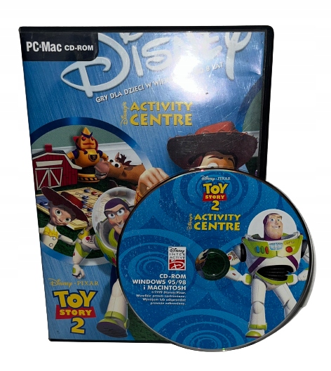 DISNEY PIXAR "S ACTIVITY CENTRE TOY STORY 2 PC • Cena, Opinie - Allegro